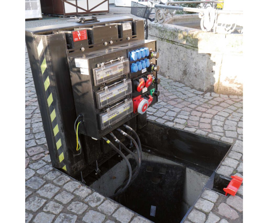 PIAZZA 1000 Underfloor distributor | GIFAS ELECTRIC GmbH